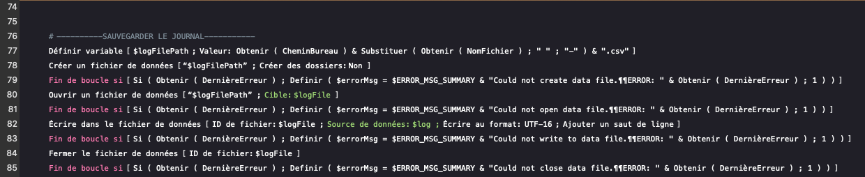 Comment mesurer la taille des tables dans FileMaker