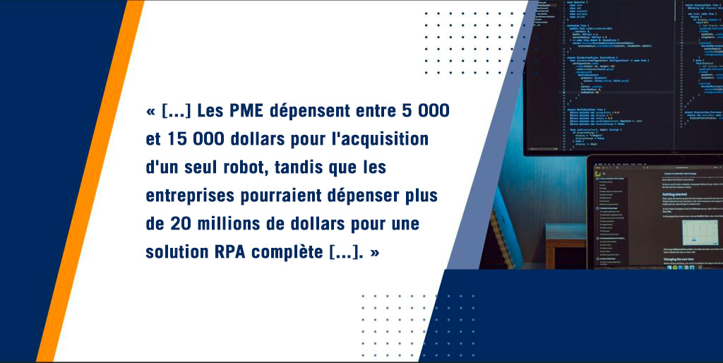 Combien coûte l'automatisation robotisée des processus ? - Direct Impact Solutions